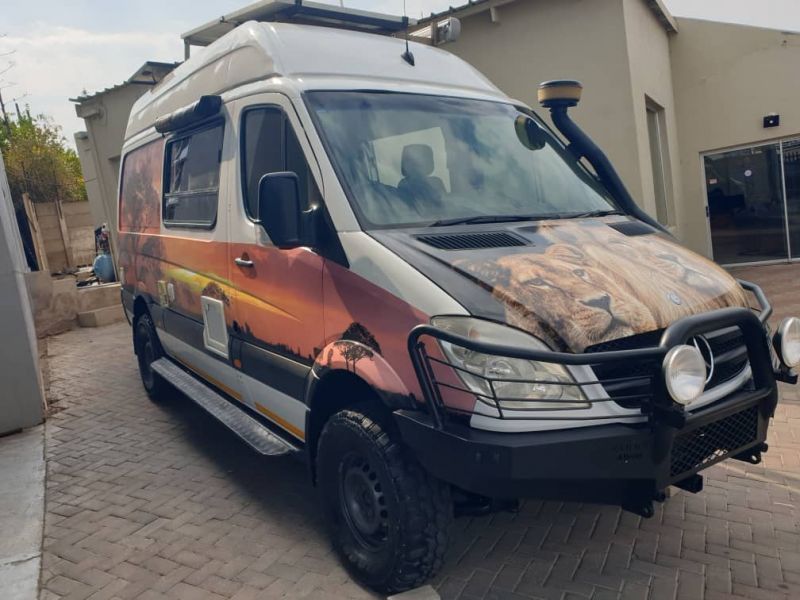 2007 Mercedes-Benz Sprinter 2.3 4x4 Safari Camper for sale | 184 321 Km ...
