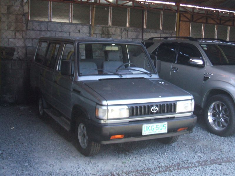1999 Toyota Tamaraw FX GL for sale | 261 000 Km | Manual transmission ...