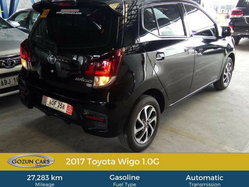 2017 Toyota Wigo for sale | 27 000 Km | Automatic transmission - Gozun Cars