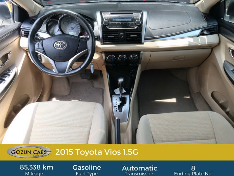 2015 Toyota Vios 1.5G for sale | 85 336 Km | Automatic transmission ...