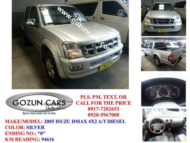 2005 Isuzu Dmax for sale | 94 000 Km | Automatic transmission - Gozun Cars