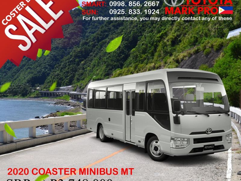 2020 Toyota Philippines Coaster Minibus 4.0L MT for sale | Brand New ...