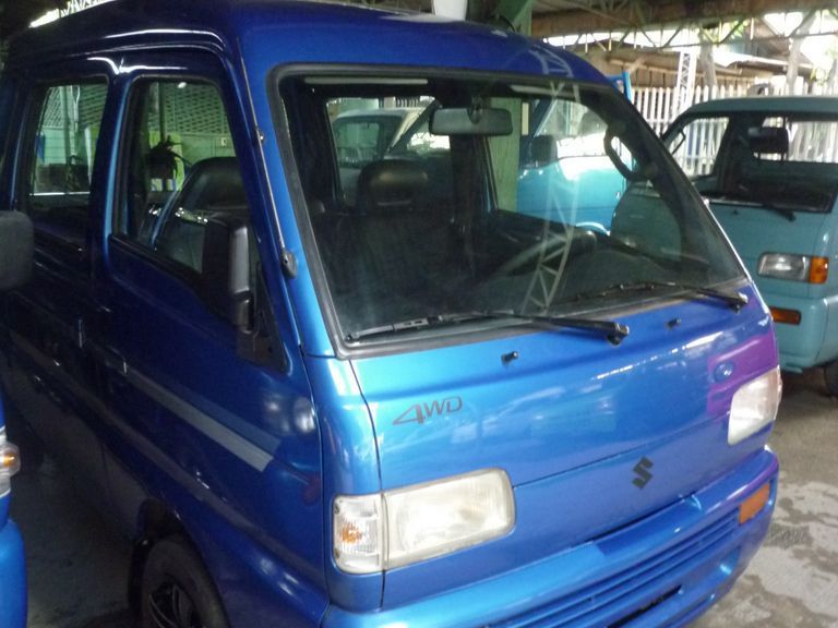 1993 Suzuki Multicab Scrum Double Cab 4x4 MT Blue for sale | Brand New ...