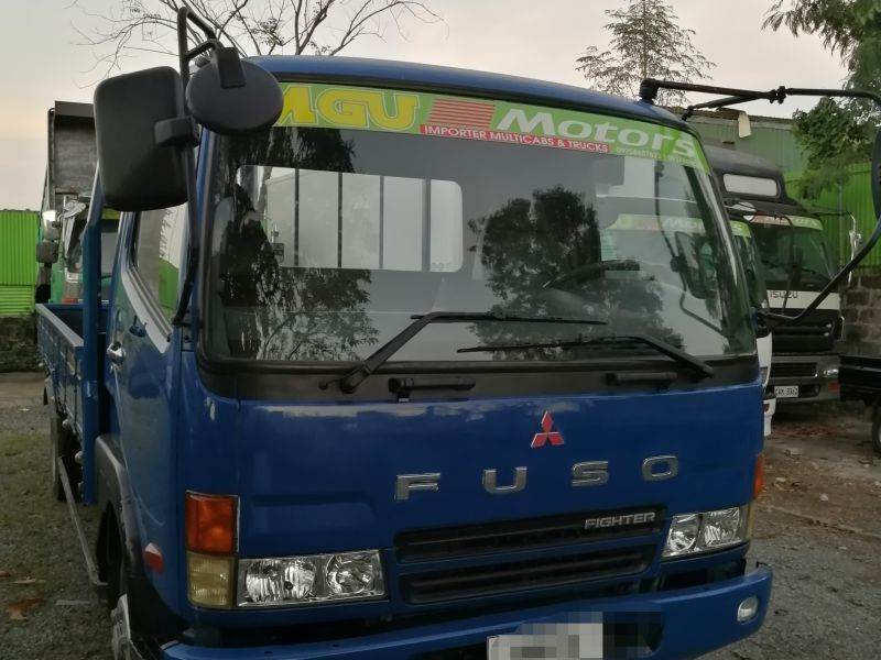 1998 Mitsubishi Fuso Fighter Cargo Dropside Truck 6M61, 18FT for sale ...