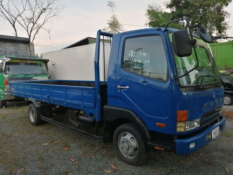 1998 Mitsubishi Fuso Fighter Cargo Dropside Truck 6M61, 18FT for sale ...