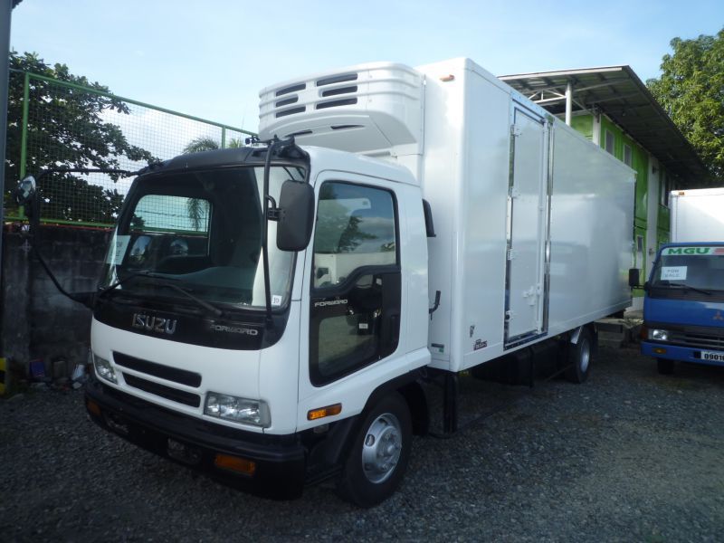 2002 Isuzu Forward 2018 22FT Aluminium Refrigerator Ref Van 6HL1 CBU ...