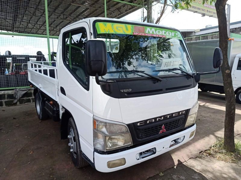 2002 Mitsubishi 3 Ton Canter 4x4 Dropside Cargo Truck for sale | Brand ...