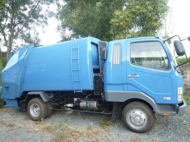 2001 Mitsubishi Fuso Recon Fighter 4 tons Garbage Compactor 6M61 for ...