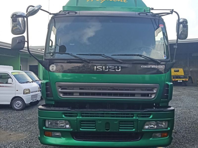 2005 Isuzu Giga 10 Wheeler Cargo Dropside Truck 6WF1 Engine Molye CBU ...