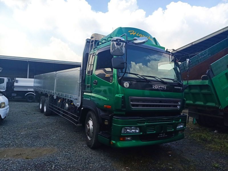 2005 Isuzu Giga 10 Wheeler Cargo Dropside Truck 6WF1 Engine Molye CBU ...