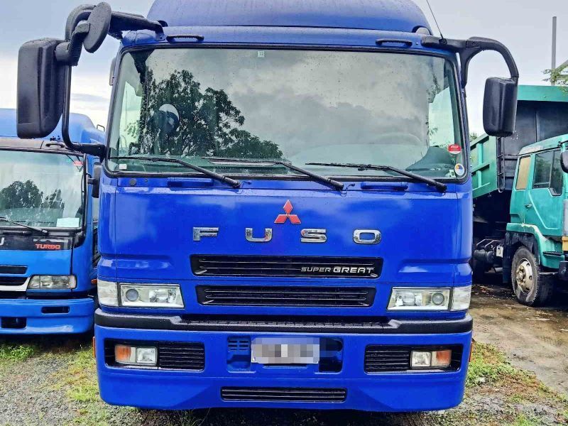 2003 Mitsubishi Fuso Super Great 10 wheeler Tarpal wing van Molye 6M70 32FT for sale | Brand New ...
