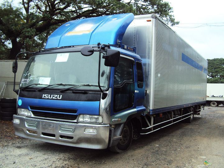 2018 Isuzu Forward Super Long Closed Van for sale | 100 000 Km - Truck ...