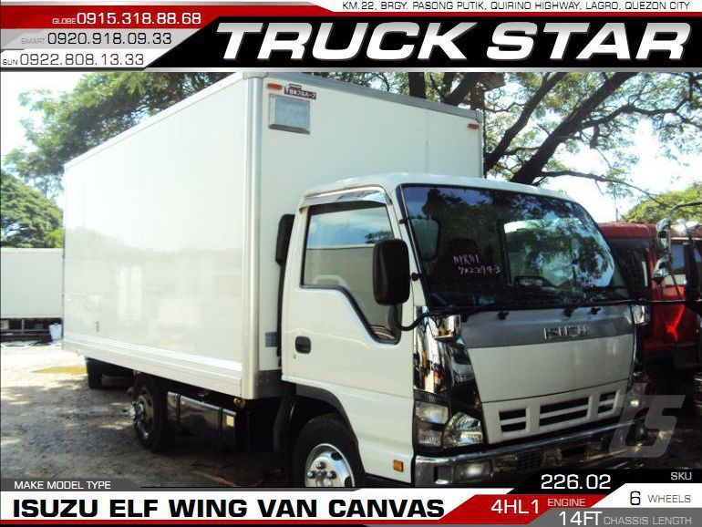 2018 Isuzu Elf Wing Van Canvas for sale | 100 000 Km - Truck Star Motor ...
